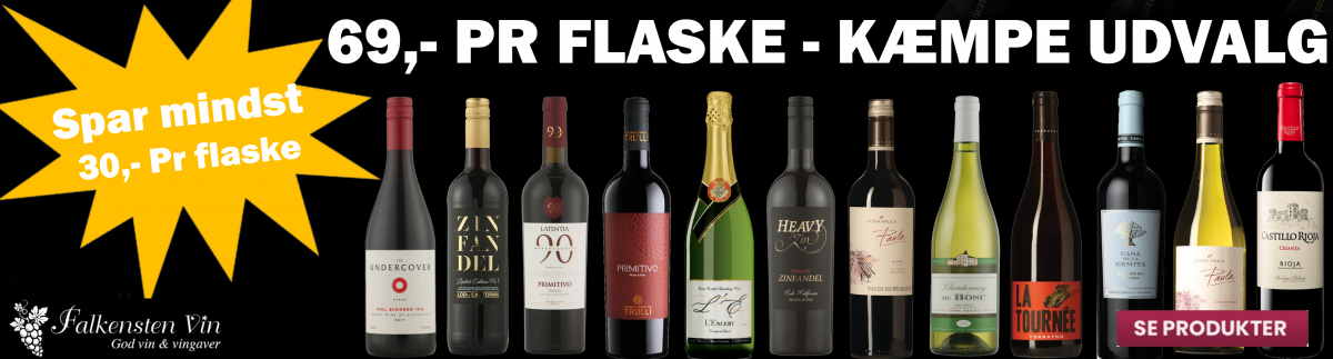 Køb vin & spiritus online hos Falkensten vinforhandler